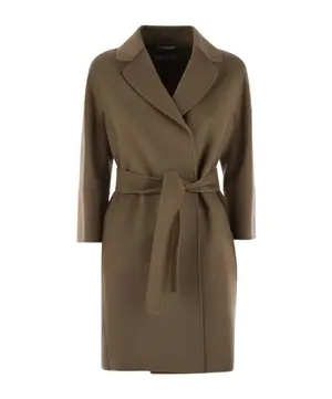 Max Mara Collared Long-sleeved Coat - No