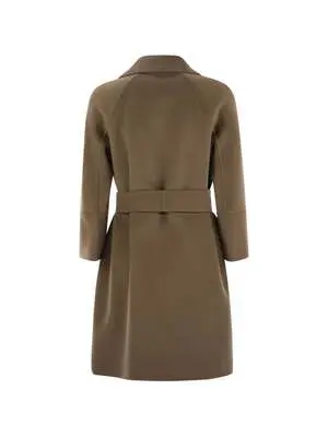 Max Mara Collared Long-sleeved Coat - No