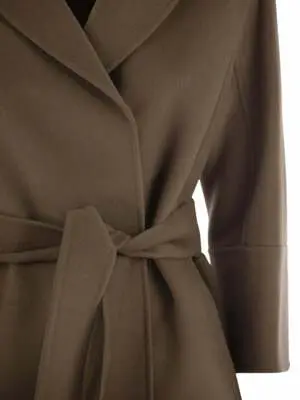 Max Mara Collared Long-sleeved Coat - No