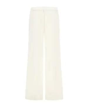 Herno Resort Trousers In Cashmere-feel Flannel