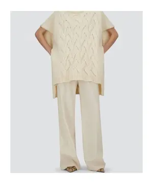 Herno Resort Trousers In Cashmere-feel Flannel