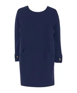 Max Mara Long Sleeve Dress - Blue