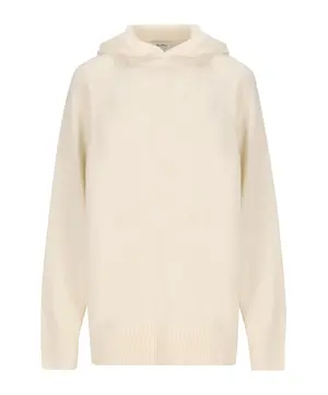 Max Mara Long Sleeve Knitted Hoodie