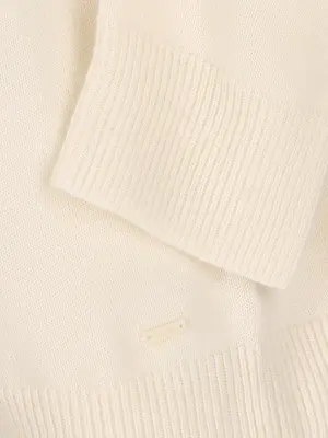Max Mara Long Sleeve Knitted Hoodie