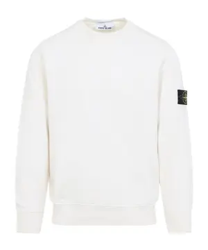 Stone Island Long-sleeved Sweatshirt - Ivory