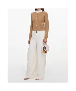 SELF-PORTRAIT Embellished Knit Cardigan
