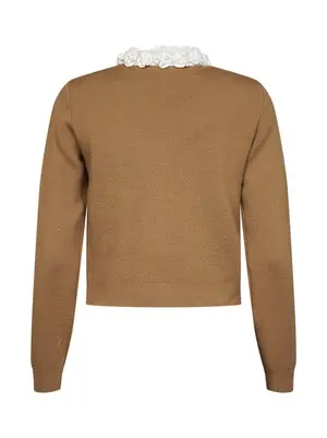 SELF-PORTRAIT Embellished Knit Cardigan