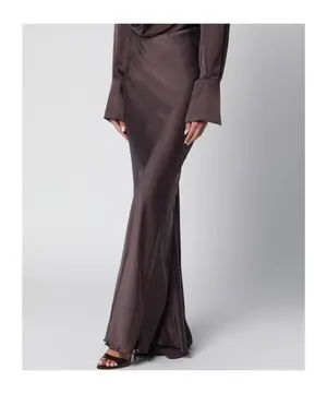 Andamane Flared Maxi Skirt - No