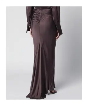 Andamane Flared Maxi Skirt - No