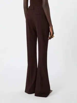 Sportmax Low-rise Flared Trousers