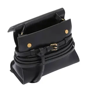 Moschino Buckle-detail Shoulder Bag