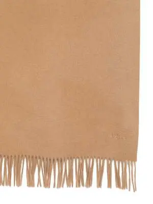 Max Mara Cashmere Stole With Logo