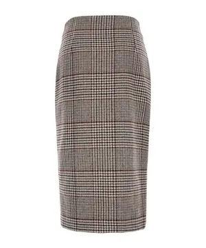 FEDERICA TOSI Prince Of Wales Midi Dress