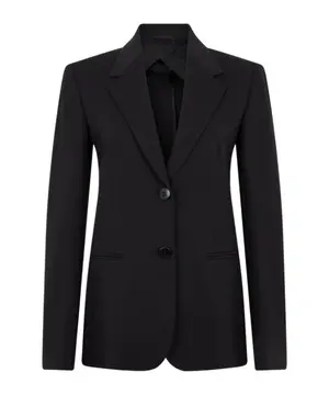 Max Mara Falesia Single-breasted Blazer - Black