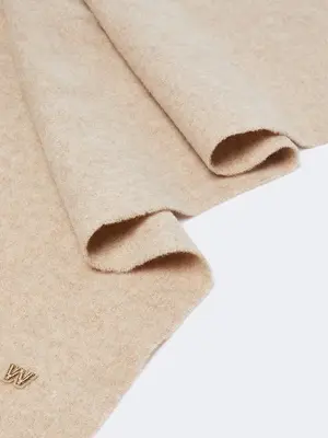 Max Mara Plain Wool Stole