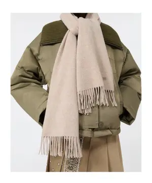 Max Mara Plain Wool Stole