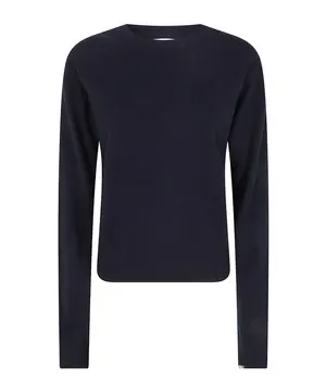 Extreme Cashmere Long-sleeved Crew-neck Shirt - Raven
