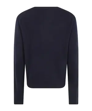 Extreme Cashmere Long-sleeved Crew-neck Shirt - Raven