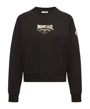 Moncler Long-sleeve Sweatshirt - Black