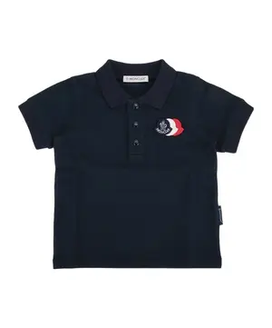 Moncler Collared Short-sleeved Polo Shirt - No