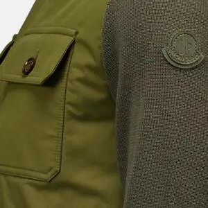 Moncler Panelled Zip-up Sweater