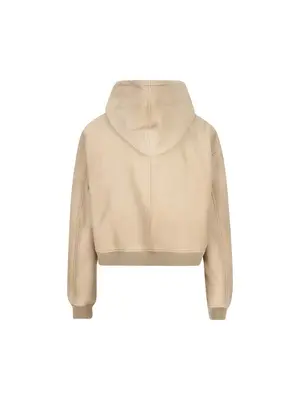 Prada Shearling-lined Hooded Jacket