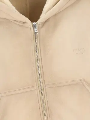 Prada Long-sleeved Hooded Casual Jacket
