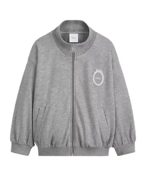 Dior Zipper Sweatshirt - Grey