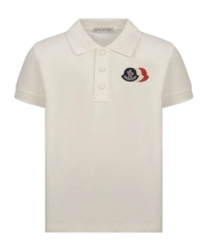Moncler Collared Short-sleeved Polo Shirt - No