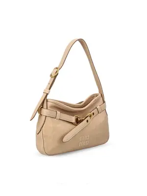 Miu Miu Letter Detail Shoulder Bag - No