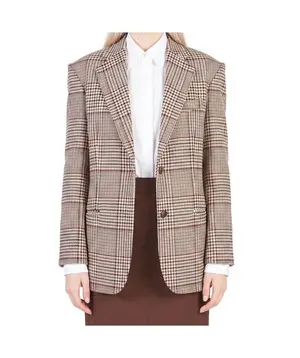 Federica Tosi Blended Welsh-style Suit Jacket