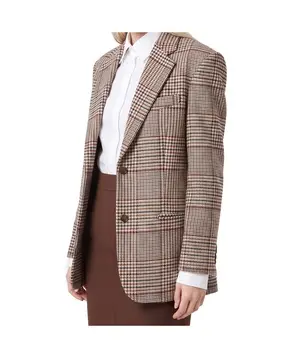 Federica Tosi Blended Welsh-style Suit Jacket