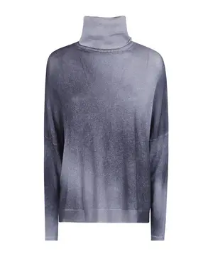 Avant Toi Long-sleeve High-neck Top - Ice
