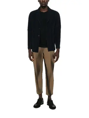 Issey Miyake Long-sleeve Lapel Collar Blazer - No