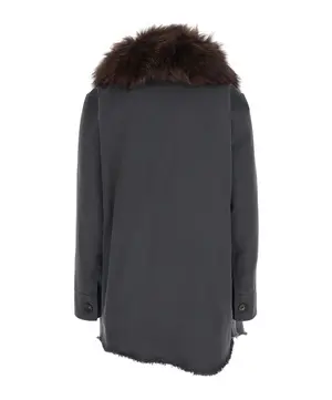 BAZAR DELUXE Frayed Coat