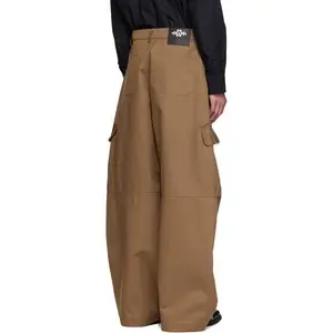Simone Rocha Balloon Knee Pleat Cargo Pants