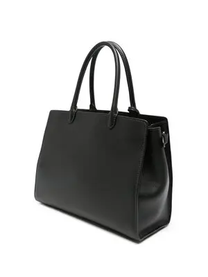 Prada Structured Leather Tote Bag