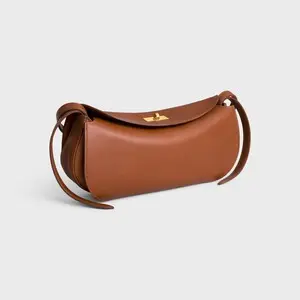 Celine Little Hot Dog In Supple Natural Calfskin