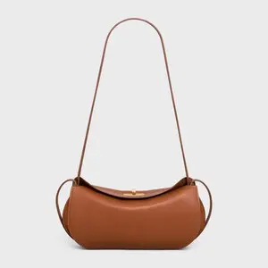 Celine Little Hot Dog In Supple Natural Calfskin