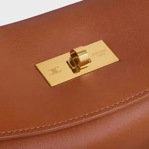 Celine Little Hot Dog In Supple Natural Calfskin