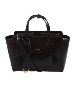 HIDESINS Flap Medium Shoulder Bag - Burnt