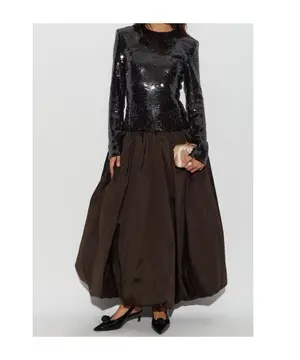 ROTATE BY BIRGER CHRISTENSEN Long-sleeved Dress