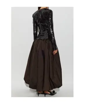 ROTATE BY BIRGER CHRISTENSEN Long-sleeved Dress