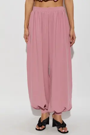 ROTATE BY BIRGER CHRISTENSEN Elastic-waist Casual Trousers