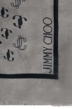 JIMMY CHOO Patterned Scarf