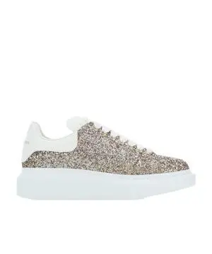 Alexander McQueen Oversized Lace-up Sneakers - White