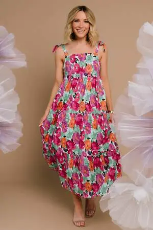 POLAGRAM Lakewood Tie Dress