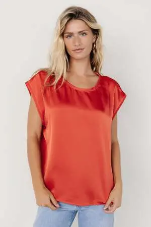 BESTSELLER Adina Top - Rust