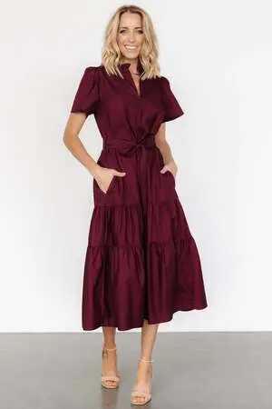 SUGAR LIPS Providence Poplin Dress