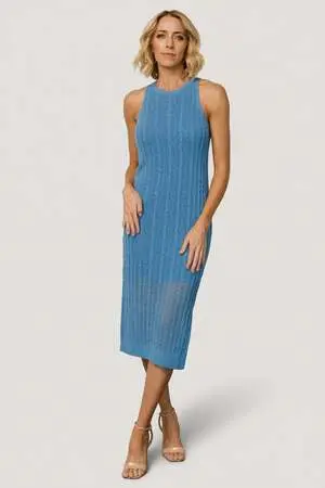 BESTSELLER Nalani Knit Tank Dress - Blue